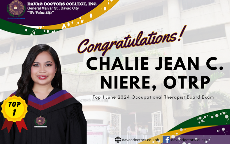 Davao Doctors College, Inc. – We value life